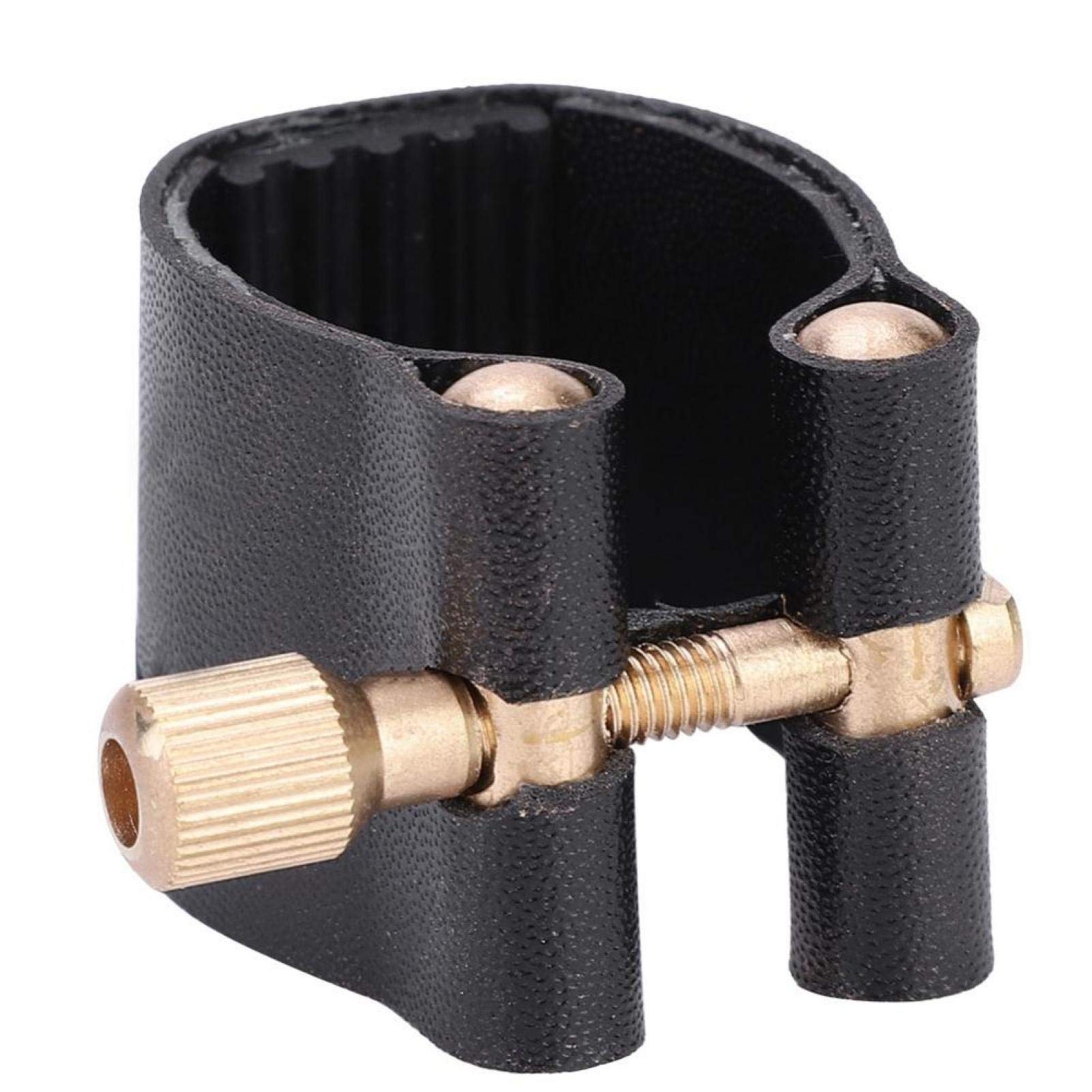 Clarinet Mouthpiece Accessory, Portable Plastic Clarinet Mouthpiece Ligature Clarinet Ligature Clip Fastener Clarinet Accessory for Students Practice Professionals Clarinet,