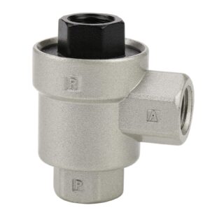 shexton valve, aluminum alloy g1/4 thread connector quick exhaust air flow control valve