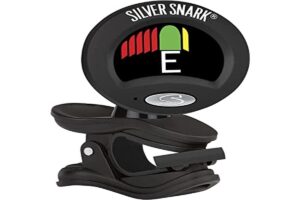 snark 2 clip-on all instrument tuner-black/silver (sil2-black)