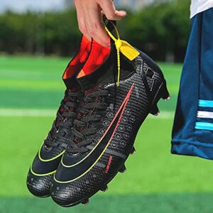 Jugafu Outdoor Soccer Cleats Mens Boys Football Cleats Shoes