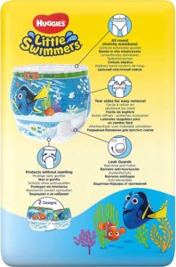 huggies finding dory little swimmers disposable swim diapers (packs of 1)