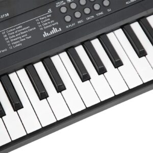 bhdk electric music piano, portable multi-function musical keyboard piano keyboard, for kids beginners girls boys (bhdkvukog7t4xs5145)