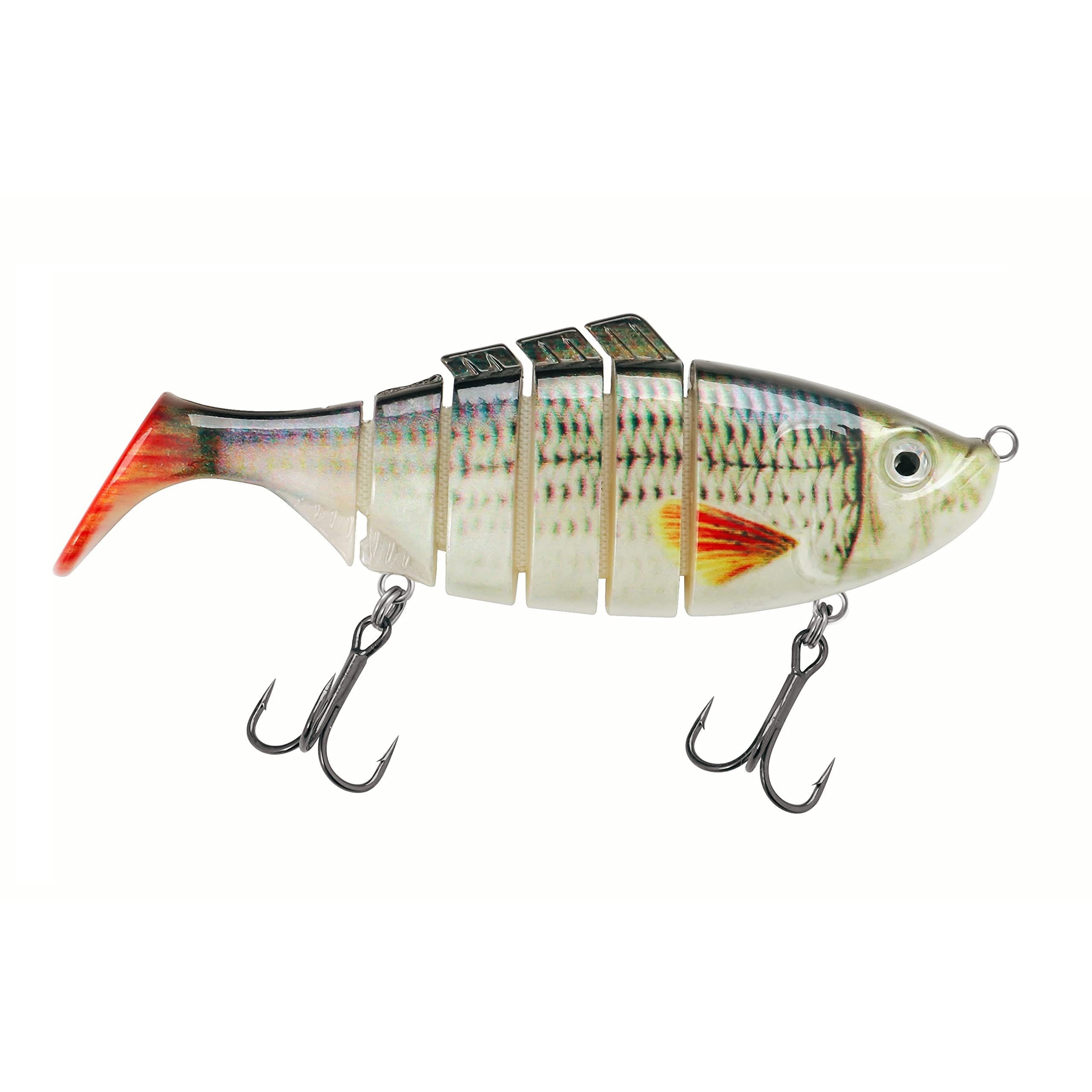 New Fishing Lures for Bass Salmon Trout, Multi Jointed Swimbait Slow Sinking Bionic Swimming Lures Bass Freshwater&Saltwater Lifelike Bass Lures Fishing Tackle,Fishing Gifts for Men (Color B+C+D+E)