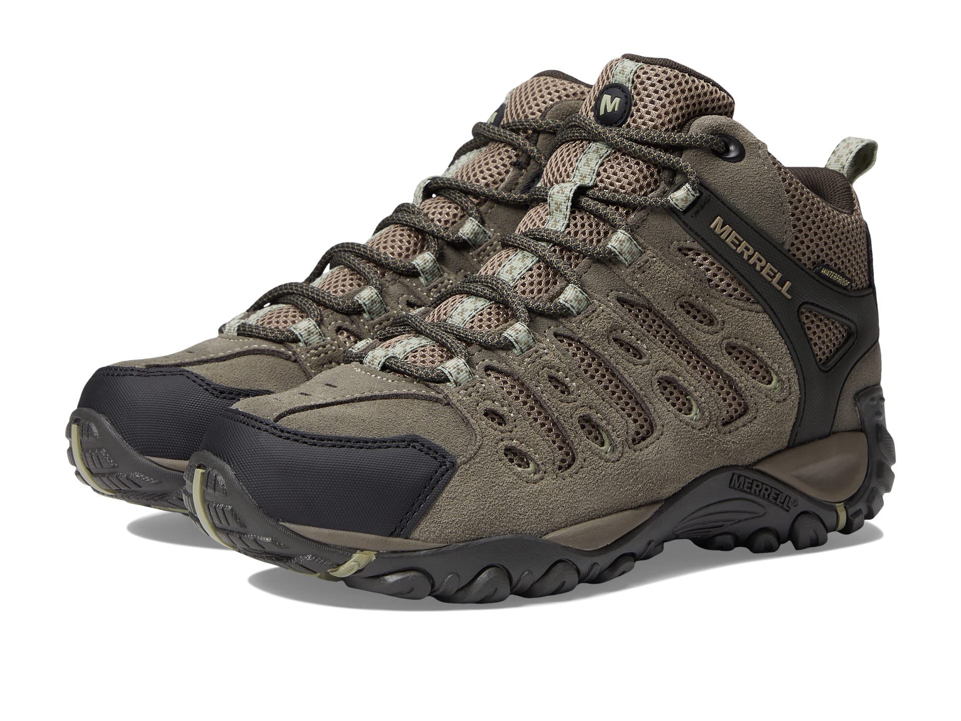 Merrell Crosslander 2 Mid Waterproof Brindle/Tea 9 M