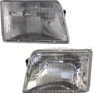 Garage-Pro Headlight Compatible with 1993-1997 Ford Ranger SET