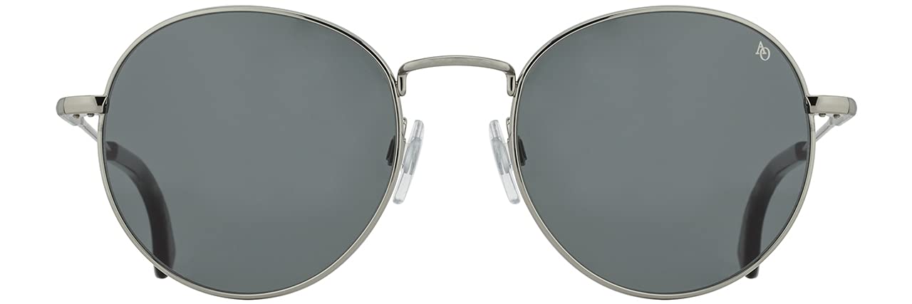 AO-1002 Sunglasses - Gunmetal - True Color Gray AOLite Nylon Lenses - 51-19-145