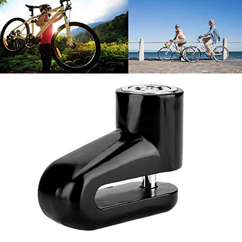 Brake Lock, Convenient Disc Lock, for Motorcycle Bike(black)