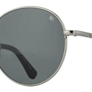 AO-1002 Sunglasses - Gunmetal - True Color Gray AOLite Nylon Lenses - 51-19-145