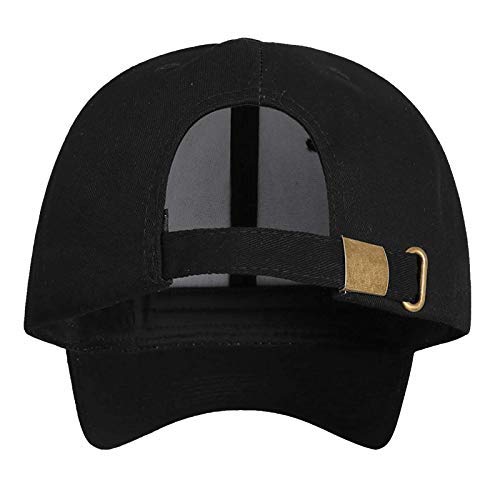 World's Best Grandpa Baseball Hat Embroidered Low Profile Soft Cotton Baseball Cap (Black)