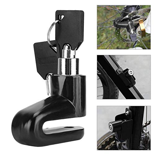 Brake Lock, Convenient Disc Lock, for Motorcycle Bike(black)