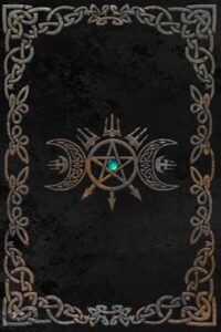 blank lined journal for book of shadows : sigil of hecate & poseidon grimoire: for solitary witches, wiccans and pagans to record spells, rituals, mantras, etc.