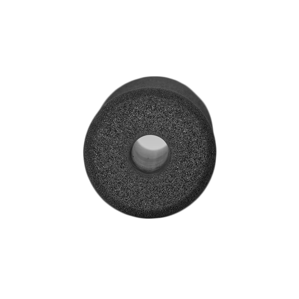 OTFAITP Sponge Foam Foot Pad Roller Pair, Used for Replacing Gym Exercise Equipment, Suitable for 1-inch Rod (Foam 4.53" X 2.56" Od X 0.87" Id)