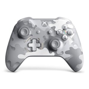 microsoft xbox one wireless gaming controller arctic camo special edition (renewed)