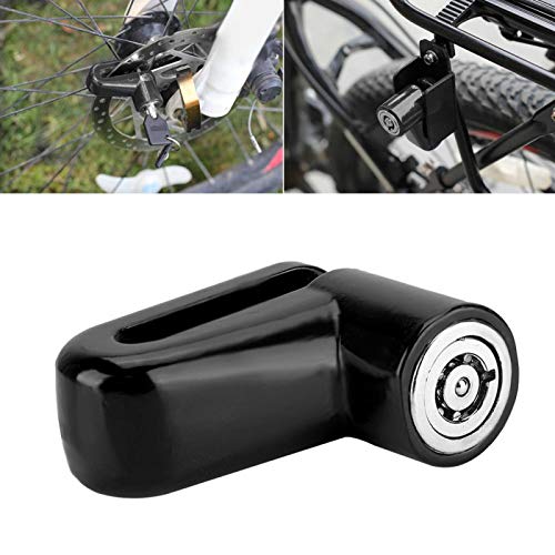 Brake Lock, Convenient Disc Lock, for Motorcycle Bike(black)