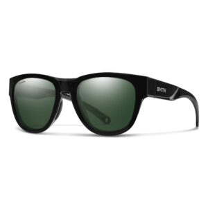 smith rockaway sport & performance sunglasses - black | chromapop polarized gray green