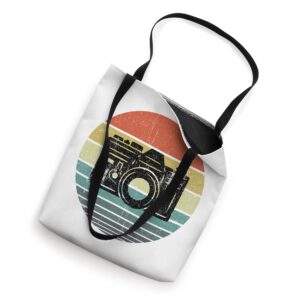 Retro Camera Photography Photographer Photograph Photo Gift Tote Bag