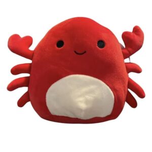 Squishmallows Official Kellytoy Carlos The Red Crab Squishy Stuffed Soft Plush Toy Animal (12 Inch)