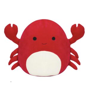 Squishmallows Official Kellytoy Carlos The Red Crab Squishy Stuffed Soft Plush Toy Animal (12 Inch)