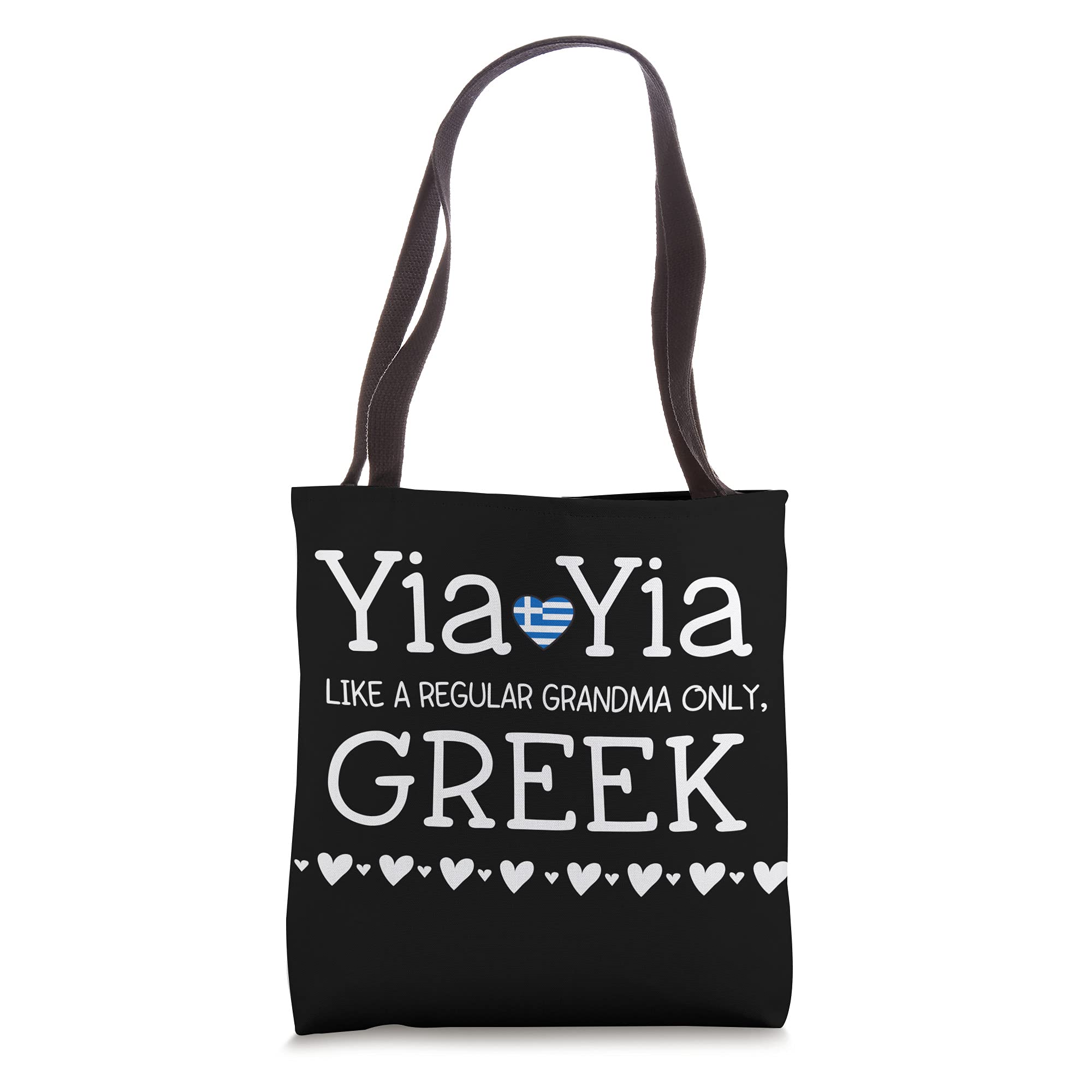 Yia Yia Like a Regular Grandma Only Greek Gift Grandmother Tote Bag