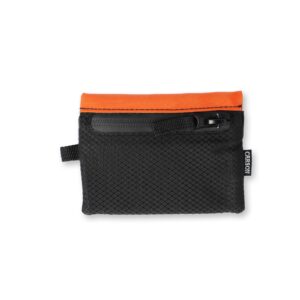 carson water resistant floating wallet, orange (ew-20or)