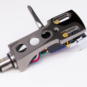 Headshell & Cartridge, Stylus for Pioneer PL 550, PL 10, PL 510, PL 71, Titanium