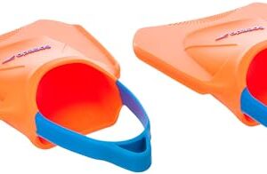 Speedo Unisex's Biofuse Fitness Fin, Fluro Tangerine/Pool Blue/Blue Flame, S