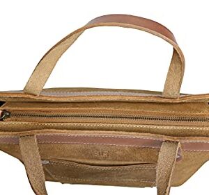 STS Ranchwear Calvary Satchel Distressed Brown Leather One Size