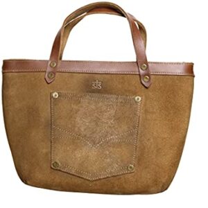 STS Ranchwear Calvary Satchel Distressed Brown Leather One Size