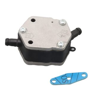 fuel pump assy for yamaha outboard 115hp 130hp 150hp 175hp 200hp 225hp 250hp 300hp 2-stroke boat motor engine replace sierra 18-7349 6e5-24410-03-00 6e5244100300, silver, 3.74x2.99x1.73 inch