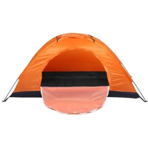 Cyrank Single Person Waterproof Tent, Lightweight, Windproof, Suitable for Camping & Hiking