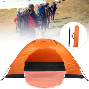 Cyrank Single Person Waterproof Tent, Lightweight, Windproof, Suitable for Camping & Hiking