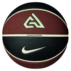 nike, unisex adult basketballs, brown, 7