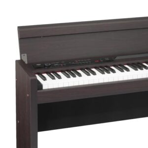 KORG, LP-380U Digital Home Piano with 88-Key Fully Weighted Keyboard, Built-in Speakers, Furniture Stand, and 3-Pedal Unit (LP-380-RW-U)