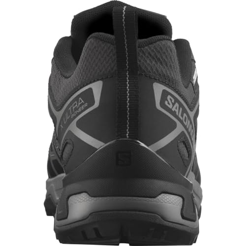 Salomon Men's X ULTRA PIONEER CLIMASALOMON™ WATERPROOF Hiking Shoes for Men, Black / Magnet / Bluesteel, 11.5