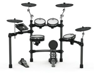 kat percussion electronic drum set, black (kt-300)