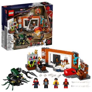 lego marvel spider-man at the sanctum workshop 76185 building kit (355 pieces)