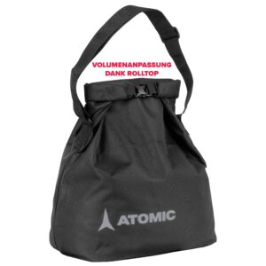 atomic unisex's ski shoe bag, black/grey, ns a bag