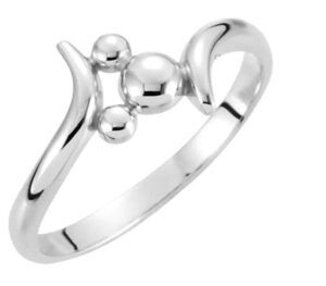 ani's mickey mouse bypass wedding & engagement ring for women's in 14k white gold plated 925 sterling silver_4