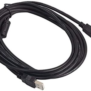 USB B MIDI Cable Compatible with M-Audio Oxygen 25/Keystation 49 MK3/61 MK3/88 MK3/Mini 32 MK3,Native Instruments Maschine Mikro Mk3,Komplete Kontrol M32 A61 Controller Keyboard USB Cable 10 Feet