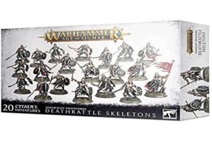 games workshop warhammer aos - soulblight gravelords deathrattle skeletons