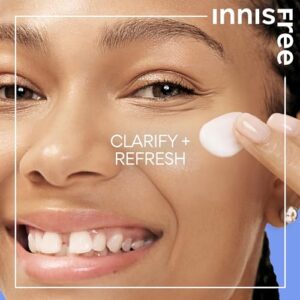 innisfree Bija Clarifying Emulsion with Salicylic Acid and Niacinamide, Korean Skincare Lightweight Face Moisturizer (Packaging May Vary)