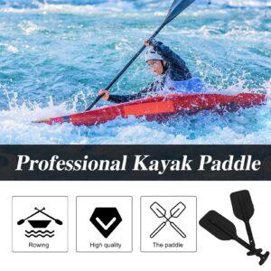 BESPORTBLE 2pcs SUP Paddles Telescoping Plastic Boat Paddle Collapsible Oar for Kayak Jet Ski and Canoe Safety Boat Accessories