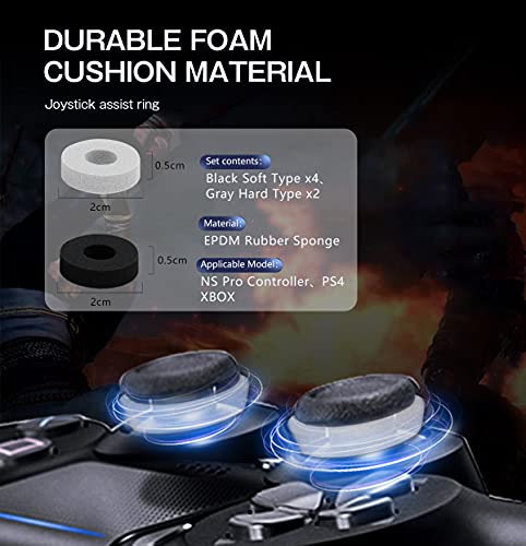 Weska Precision Rings Aim Assist Ring for PS4, PS5, Xbox, Switch Pro & Scuf Controller [Japanese Design]