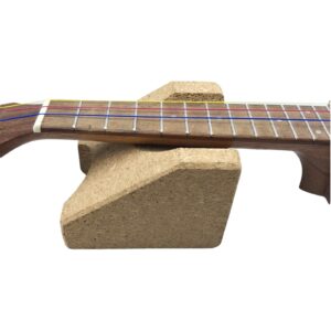 craymin guitar neck rest support guitar maintenance neck support for string change, fret leveling, nut adjustment of string instruments guitars, basses, ukulele, mandolin, banjo