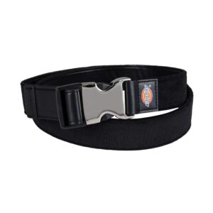 dickies fabric streetwear tactical belt, black cord, small/medium