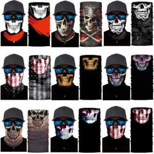 Sidasion Neck Gaiter,Bandana Gator Face Mask UV Protection,Neck Warmer Balaclava,Tube Scarf Mask,Headwear,Head Wrap,Headband for sport