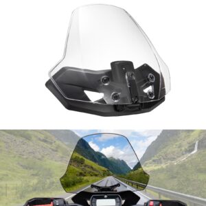 a & utv pro sport windshield ,suitable for can-am ryker all models, adjustable translucent windshield, compatible with can am ryker 600 900 sport and rally ,replace oem # 219401023 219400771 219401032