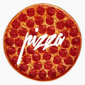 cnw studio pizza hype vinyl waterproof sticker decal car laptop wall window bumper sticker 5"