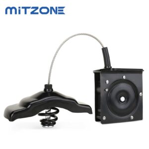 MITZONE Spare Tire Hoist Spare Tire Winch Carrier Compatible with 2002-2005 Dodge Ram 1500 2003-2012 Dodge Ram 2500 Ram 3500 Replace 924-538