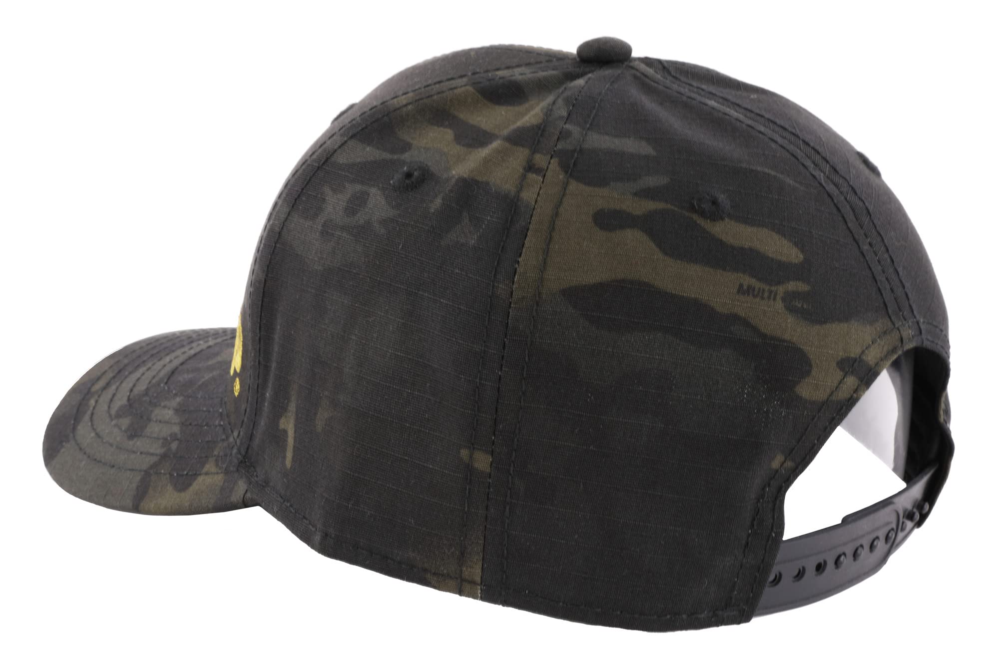 Jeep Text Logo Low Profile Trucker Hat Black Camo/Green Hat